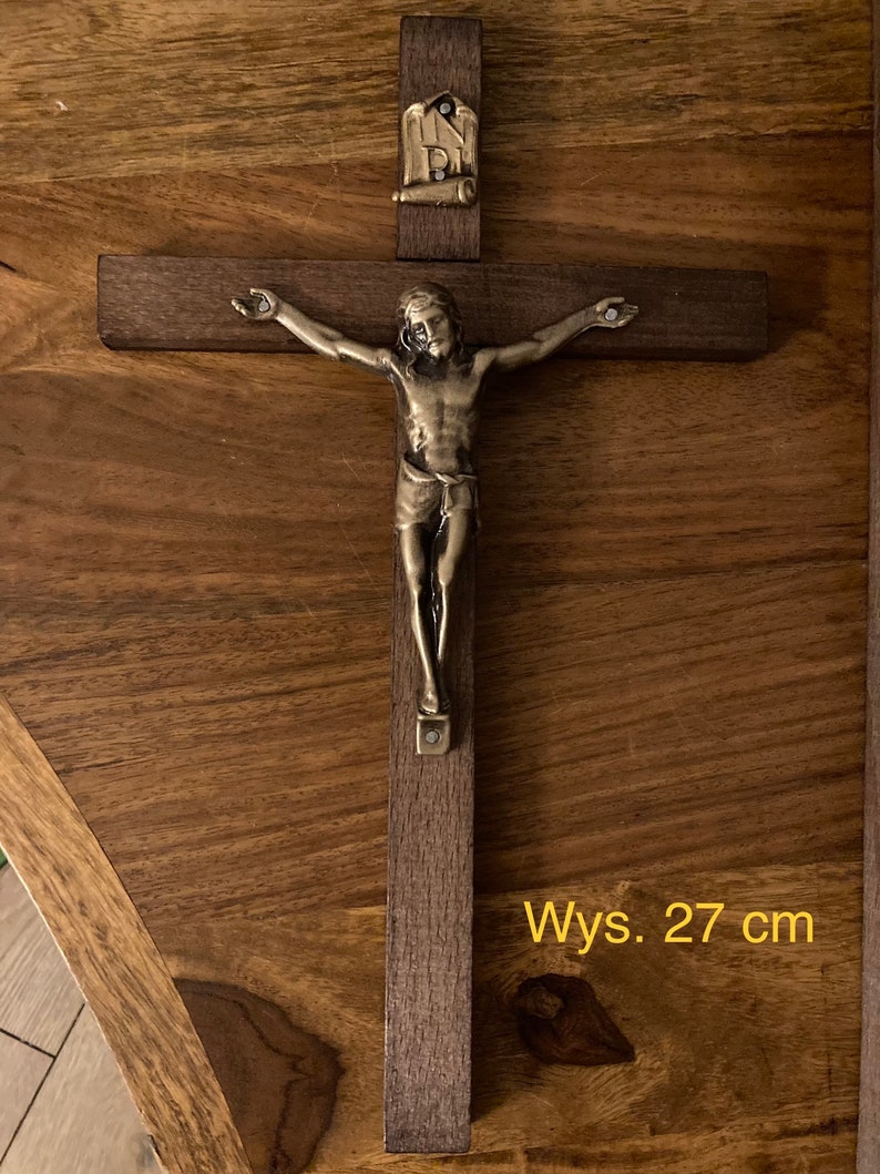 Wooden Cross Crucifix Catholic Crucifix Cross to Hang on - Etsy