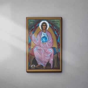 Ikona Miłosiernego Boga Ojca Lia Galdiolo, Deus Abba, Omnipotens Pater ...