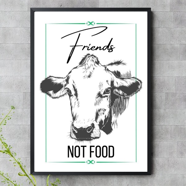 Vegan Poster - Etsy