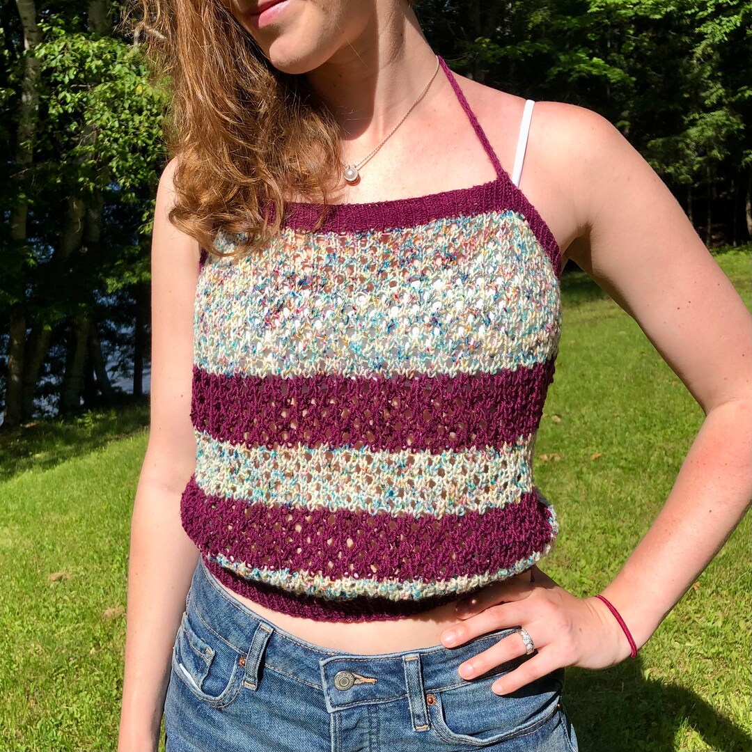 Breezy Halter Top Pattern - Etsy