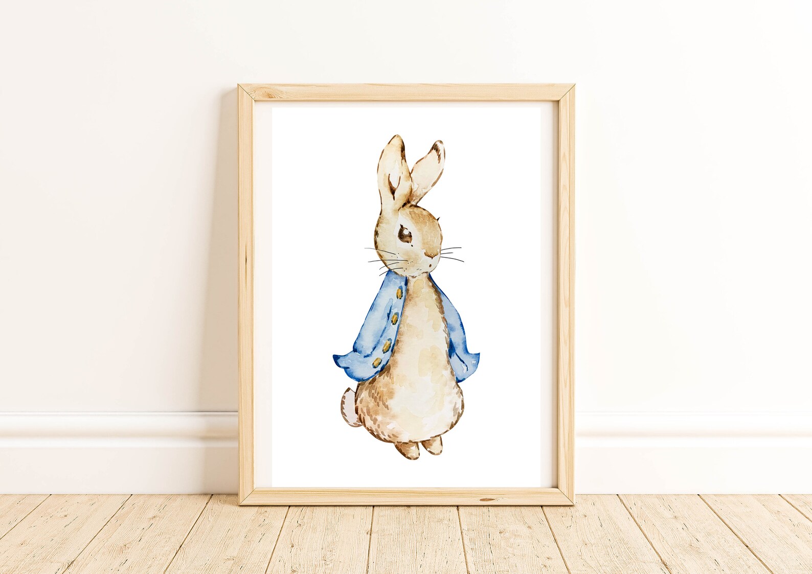Set of 3 Peter Rabbit Inspired Prints for Baby Boy Nursery, Bunny ...