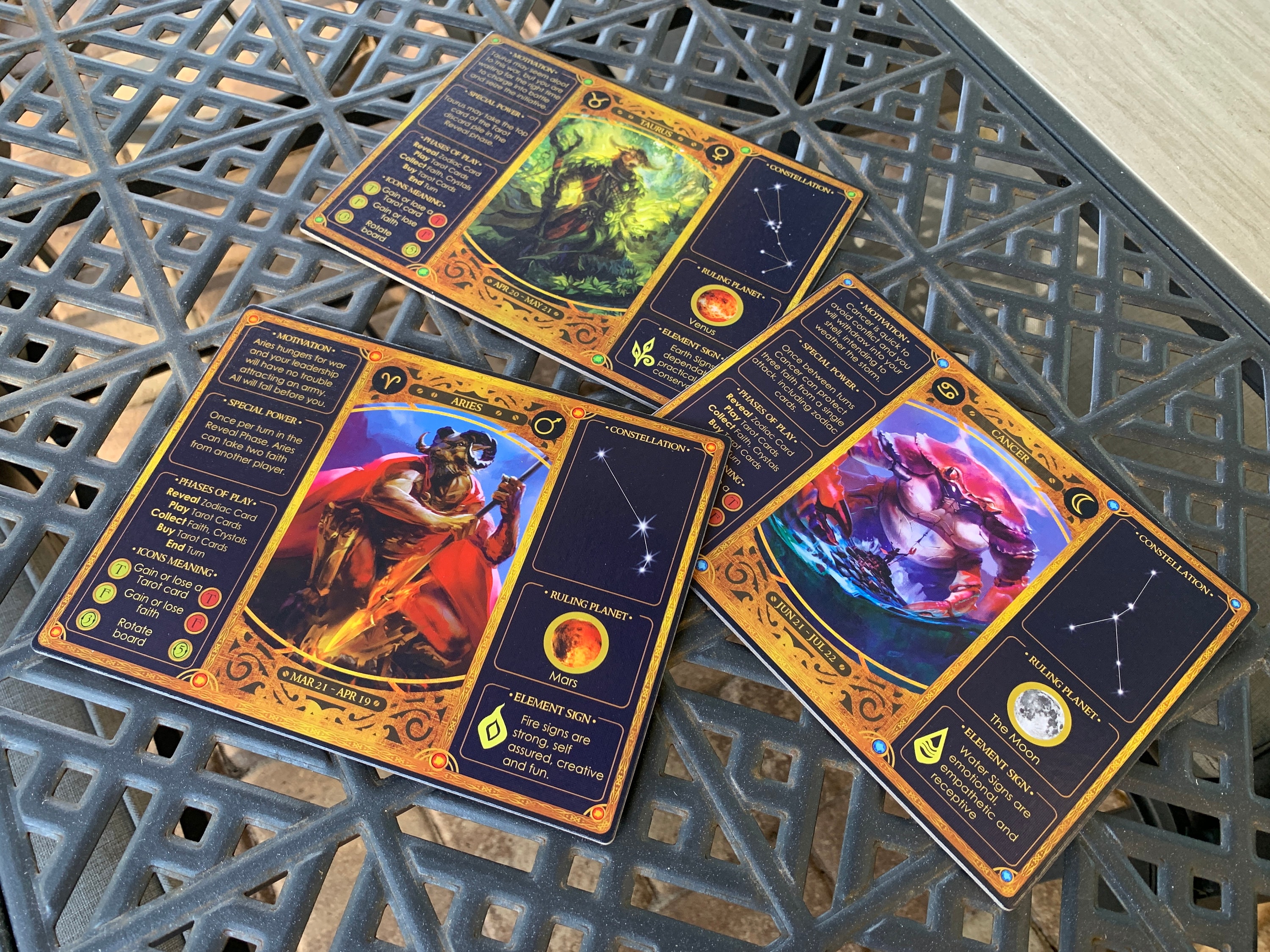 Zodiac War the Astrology Themed Board Game - Etsy