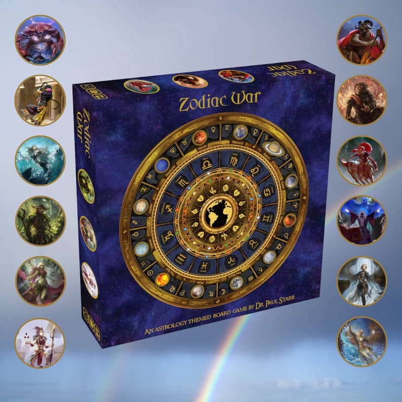 Zodiac War the Astrology Themed Board Game - Etsy