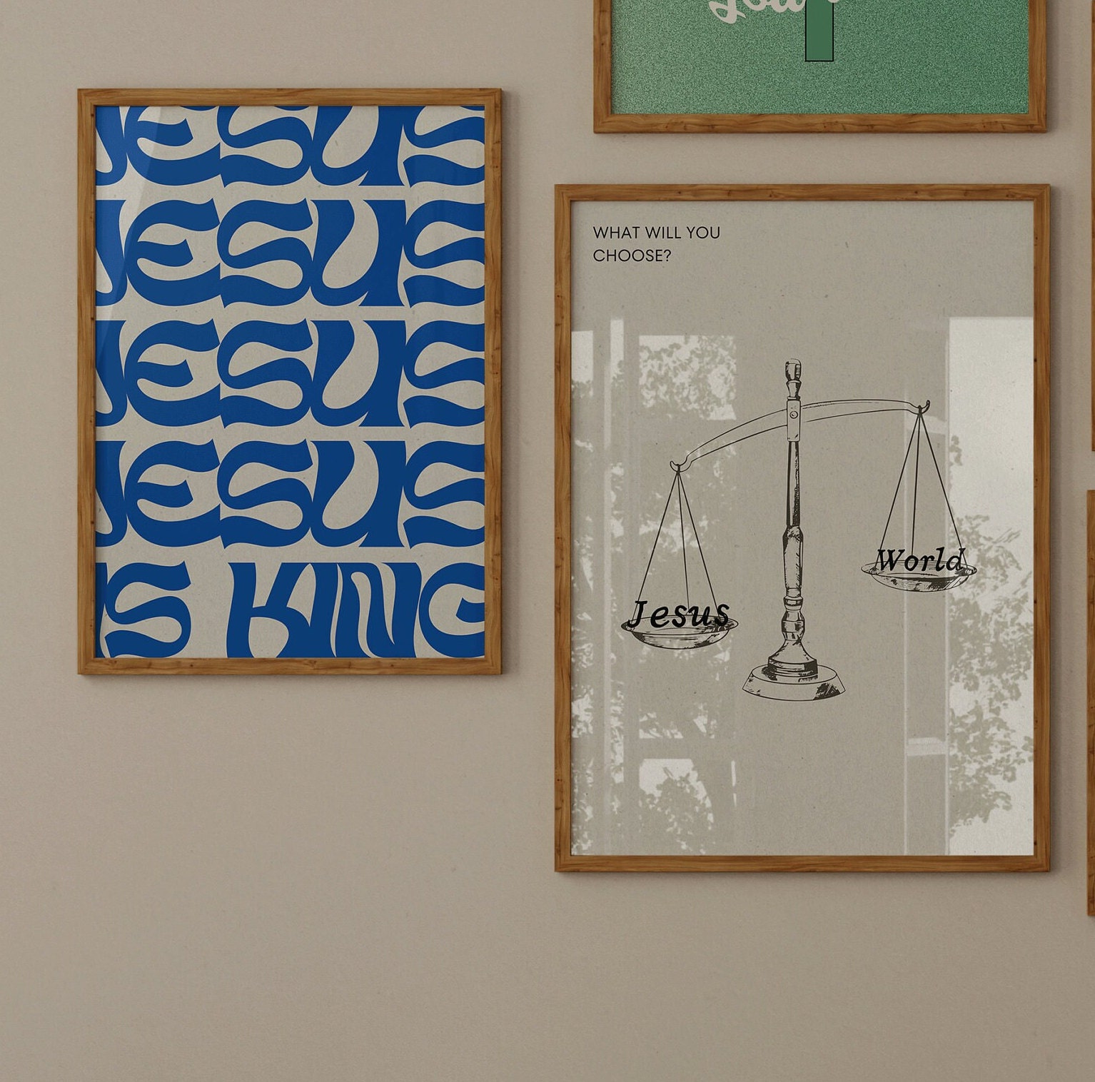 Teenage Christian Gallery Wall | Digital File | Teen Room | Modern ...