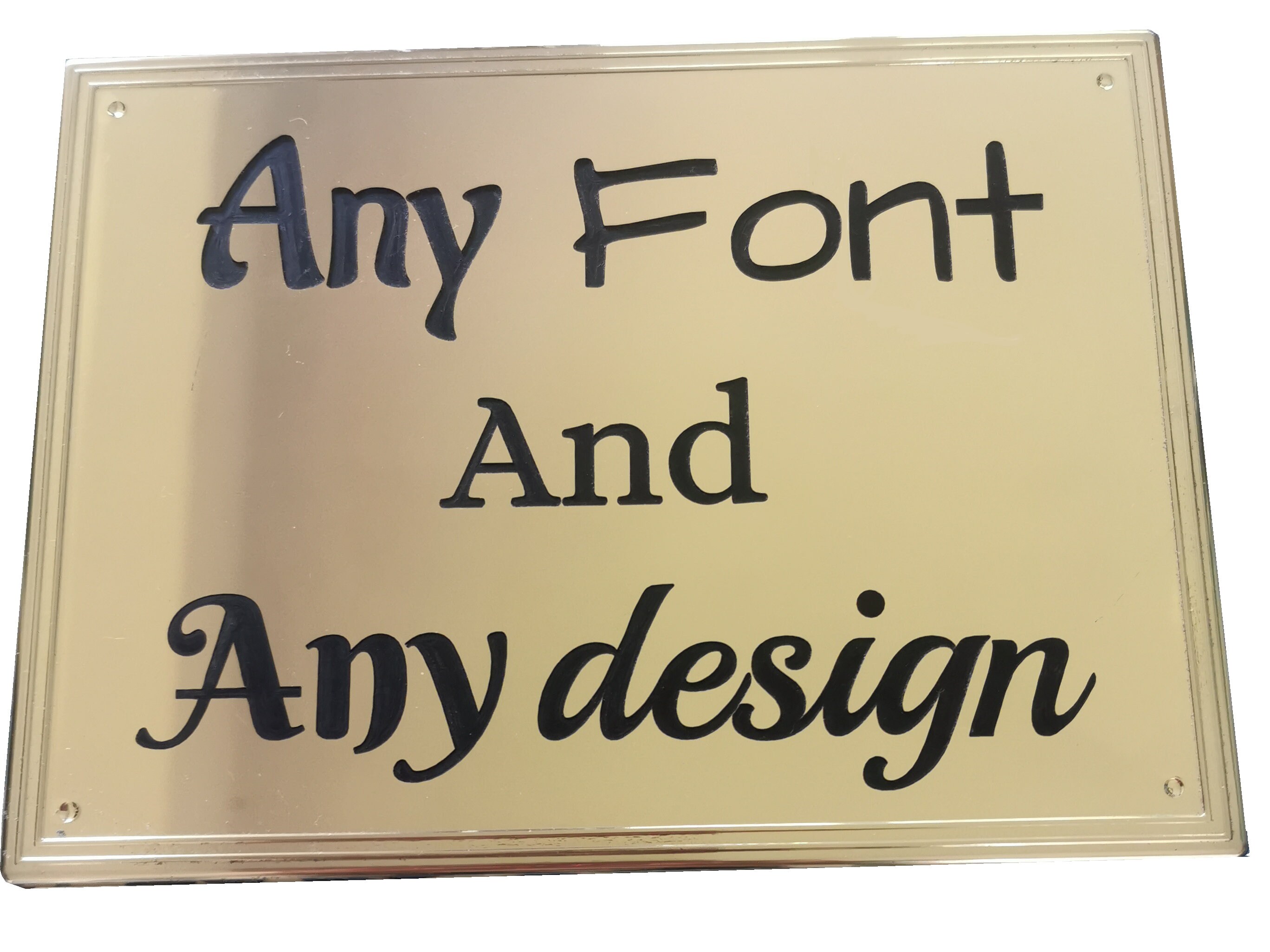 Plaque,engraved Plaque, Personalised Funeral, Memorial, Coffin Engraved ...