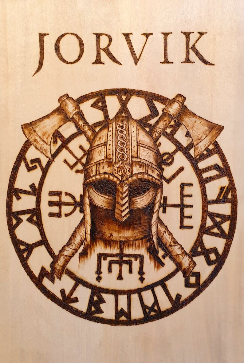 Jorvik Viking Art Pyrography - Etsy