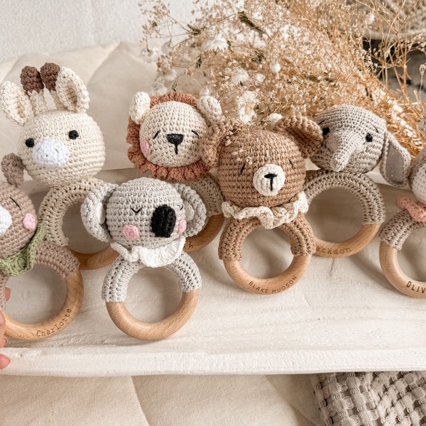 Crochet Rattle - Etsy