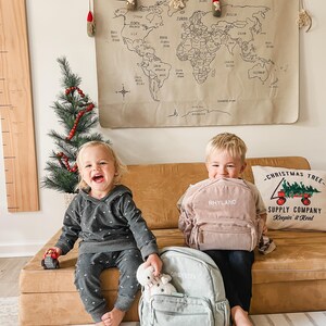 Personalized Kids Backpack|custom Toddler Christmas Gift|daycare Book ...