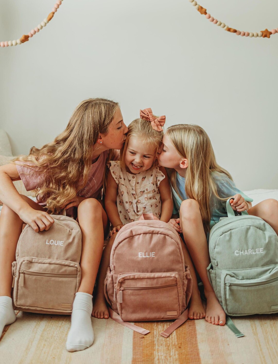 Personalized Girls Backpack|custom Toddler Girl Birthday Gift|daycare ...