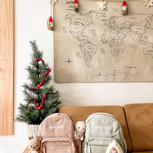 Personalized Kids Backpack|custom Toddler Christmas Gift|daycare Book ...