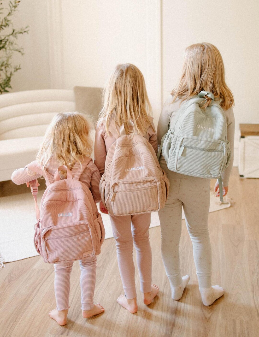 Personalized Toddler Backpack|custom Kids Birthday Gift|embroidered ...