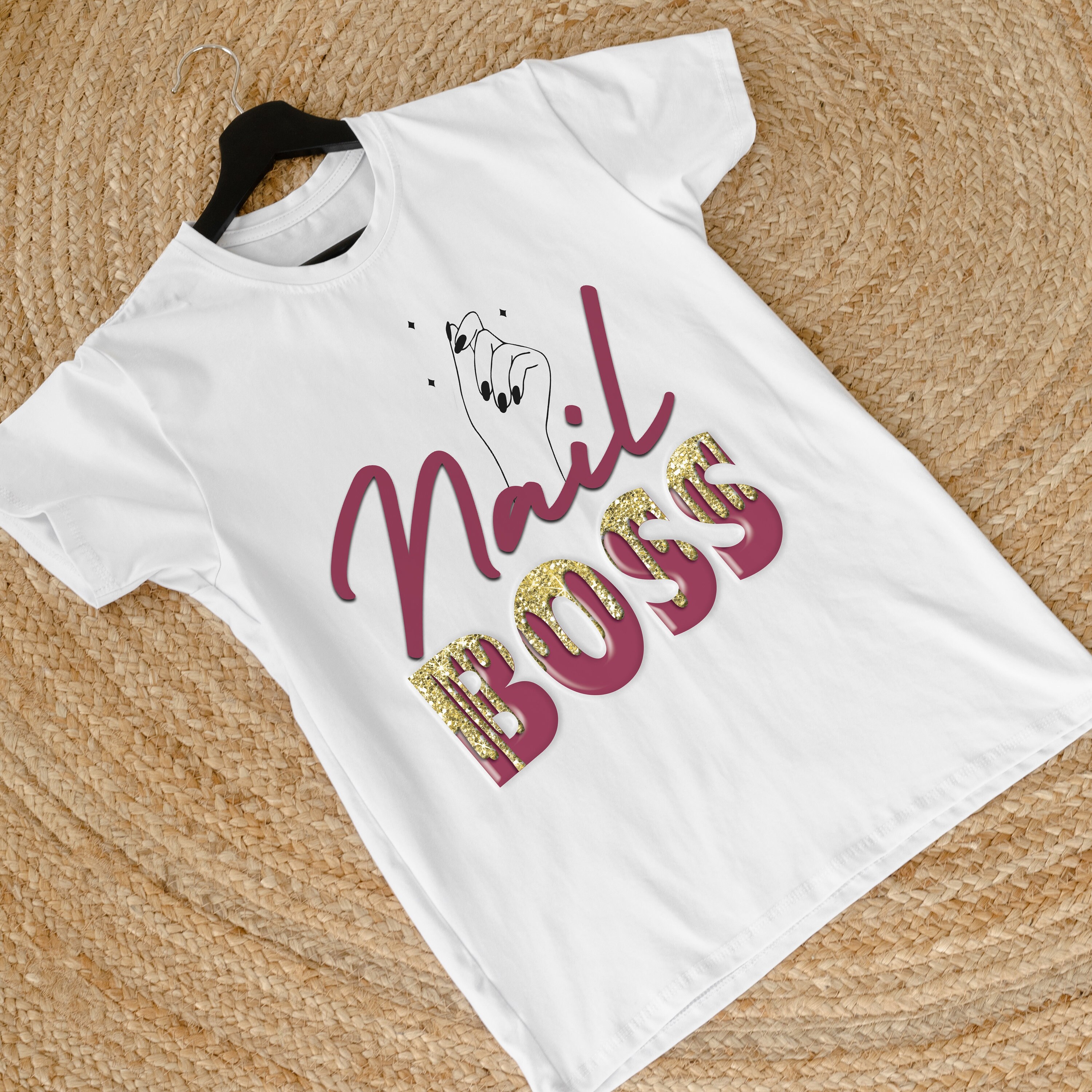 Nail Artist Paraphernalia Nail Tech Shirt Nail Tech Merch Nail Salon ...
