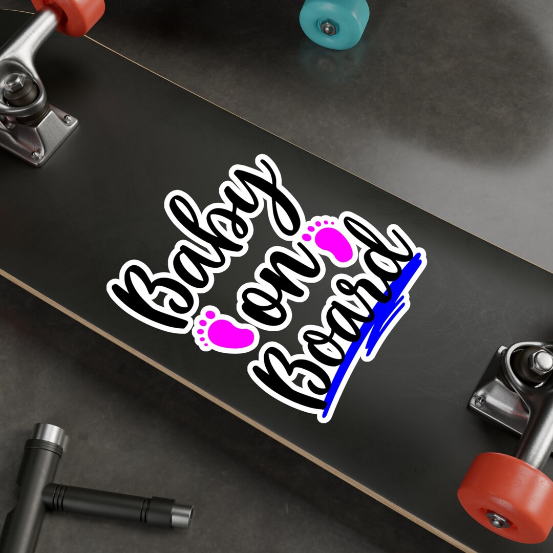 Vehicle Bumper Decals Baby Onboard Kiss-cut Vinyl Decals Car Decal ...