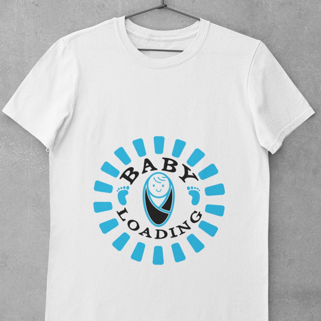 Baby Loading SVG: Pregnancy Shirt Design (digital Download) - Etsy