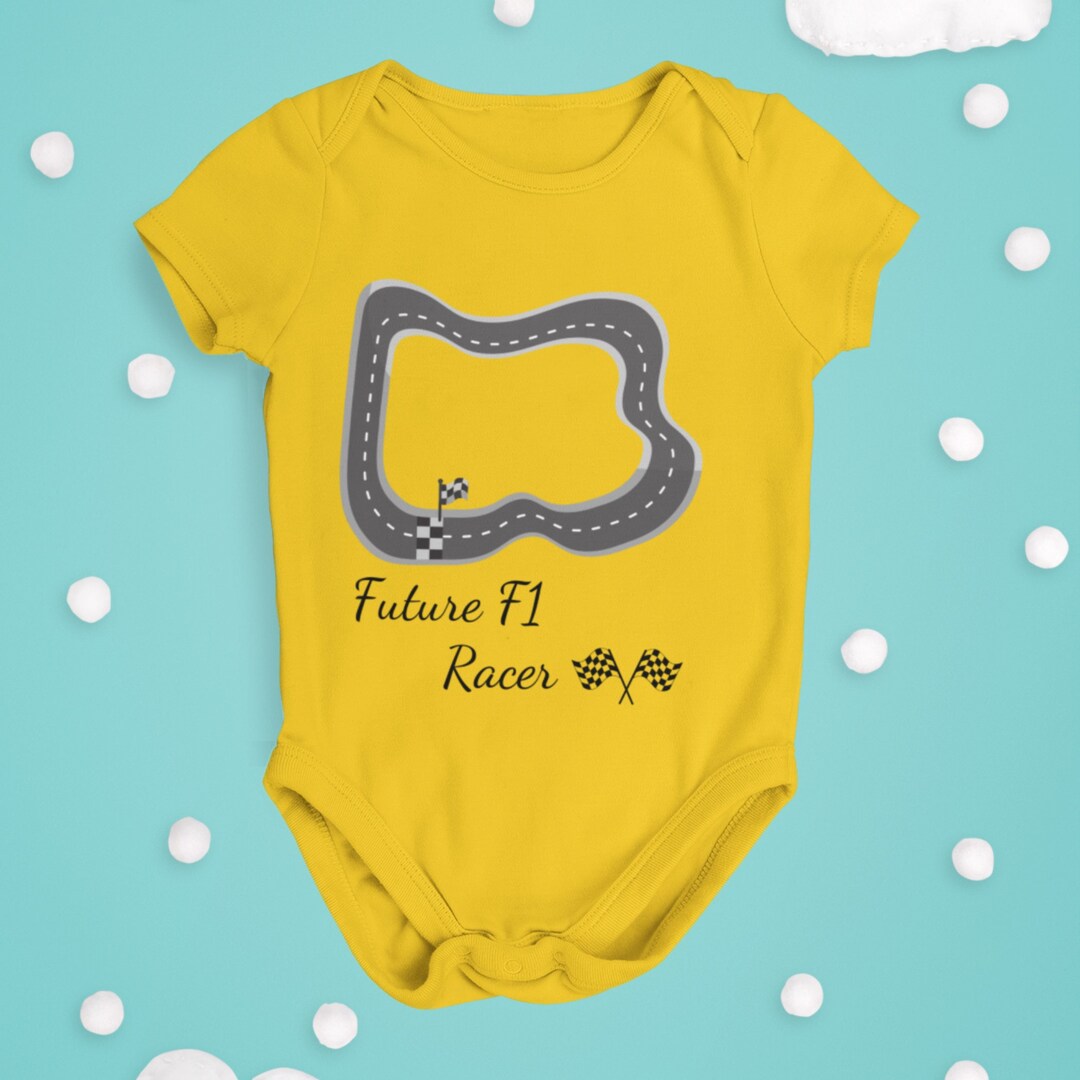 F1 Racing Baby Onesie SVG: Race Car Clipart (digital Download) - Etsy