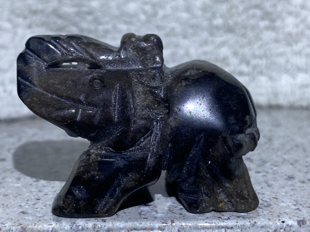 Talc Elephant Carving - Etsy