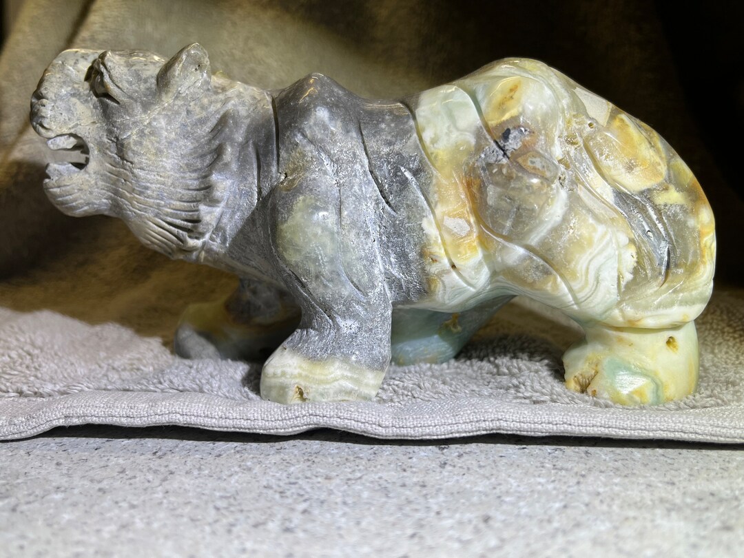 Caribbean Calcite /pyrite Tiger - Etsy