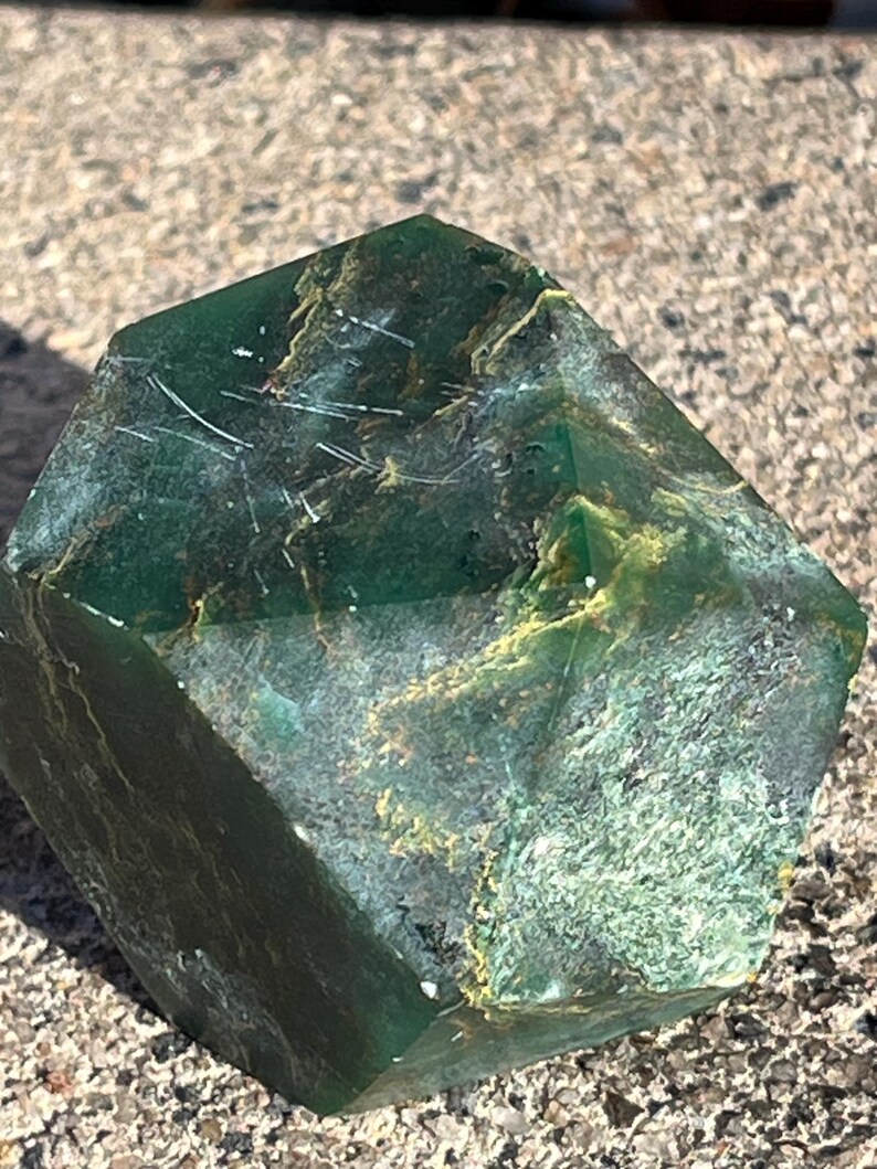 Emerald Raw/rough Cut. Beautiful Piece of Emerald. Sparkly. 3.0 Oz or ...