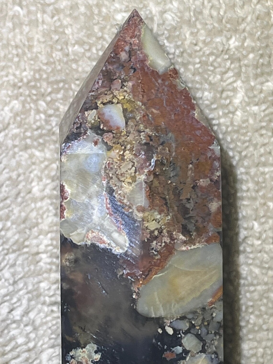 Volcano Agate Tower - Etsy