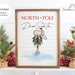 North Pole, Letters to Santa, Holiday Printable Wall Art (digital ...