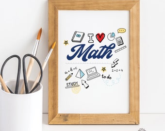 Math Binder Cover - Etsy