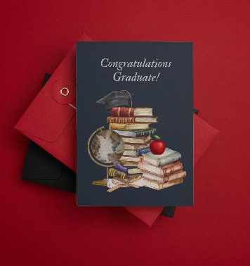 Graduation Card, Cute Printable Graduation Card, Congratulations Grad ...