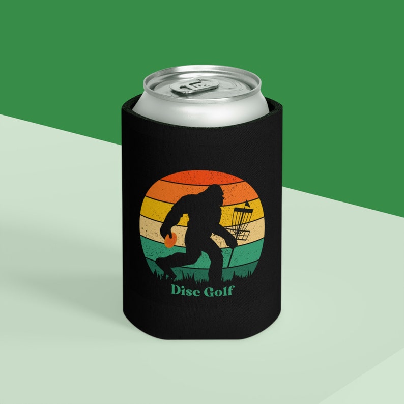 Funny Disc Golf Can Cooler: Bigfoot Frolf Gift - Etsy