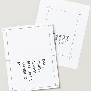 Dad, You've Always Been Like a Father to Me, Happy Father's Day Card ...