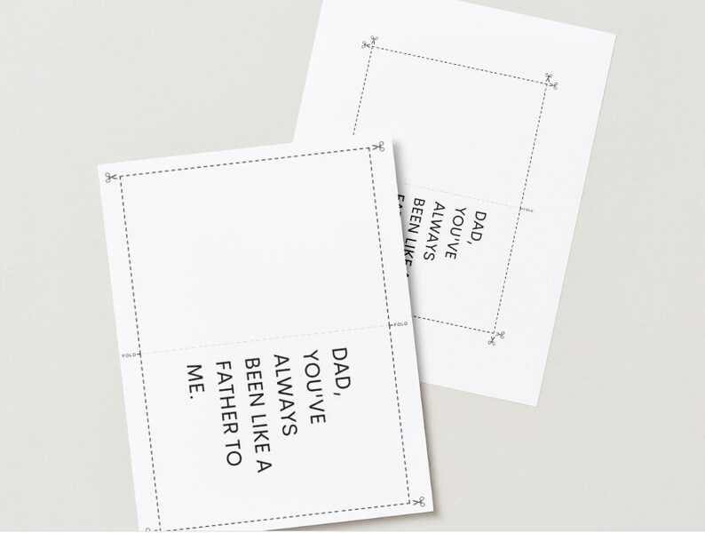 Dad, You've Always Been Like a Father to Me, Happy Father's Day Card ...