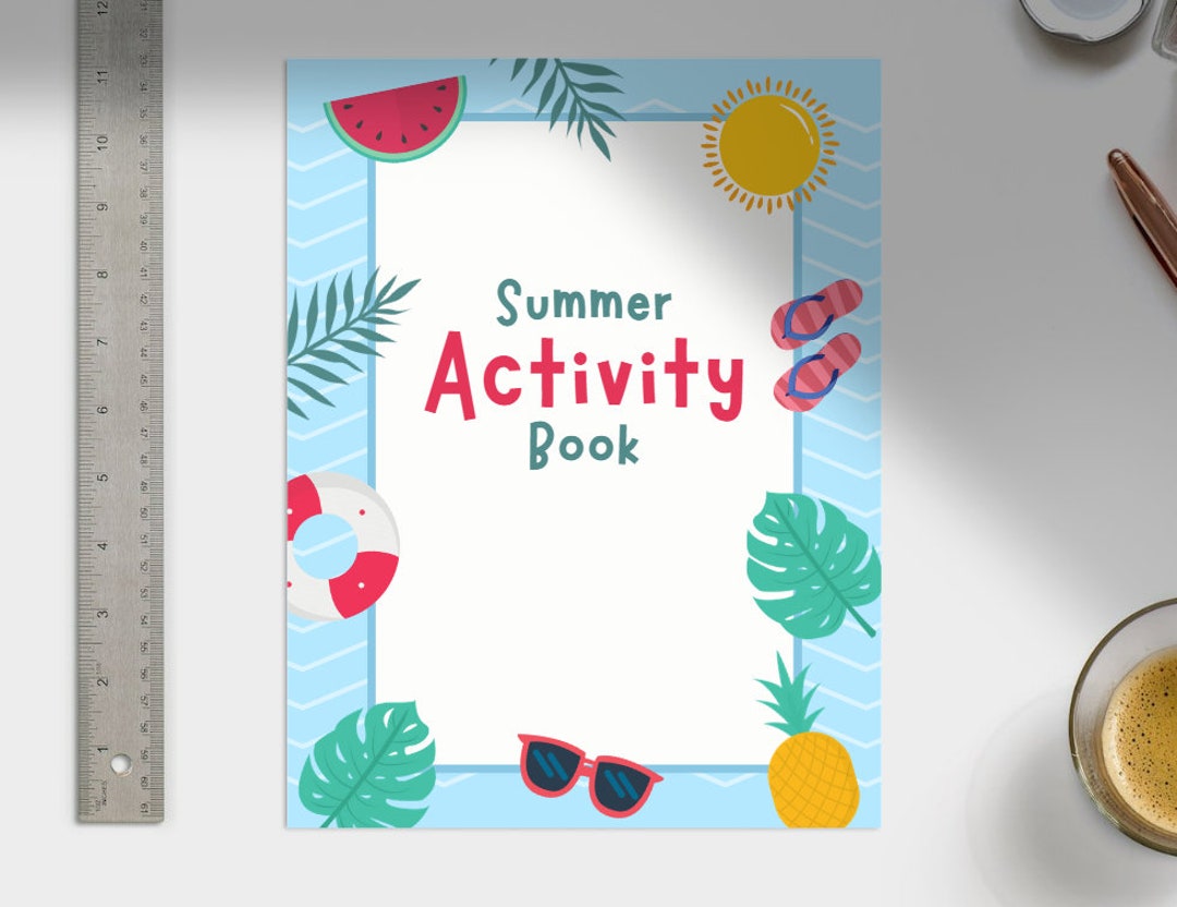 Summer Kids Activity Book, Activities for Kids, Packet for Children ...