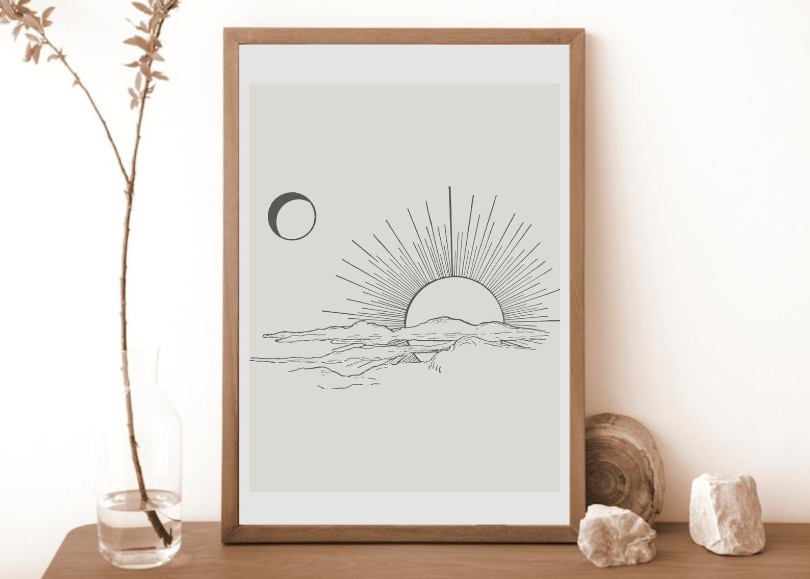 Celestial Wall Art Printable - Etsy