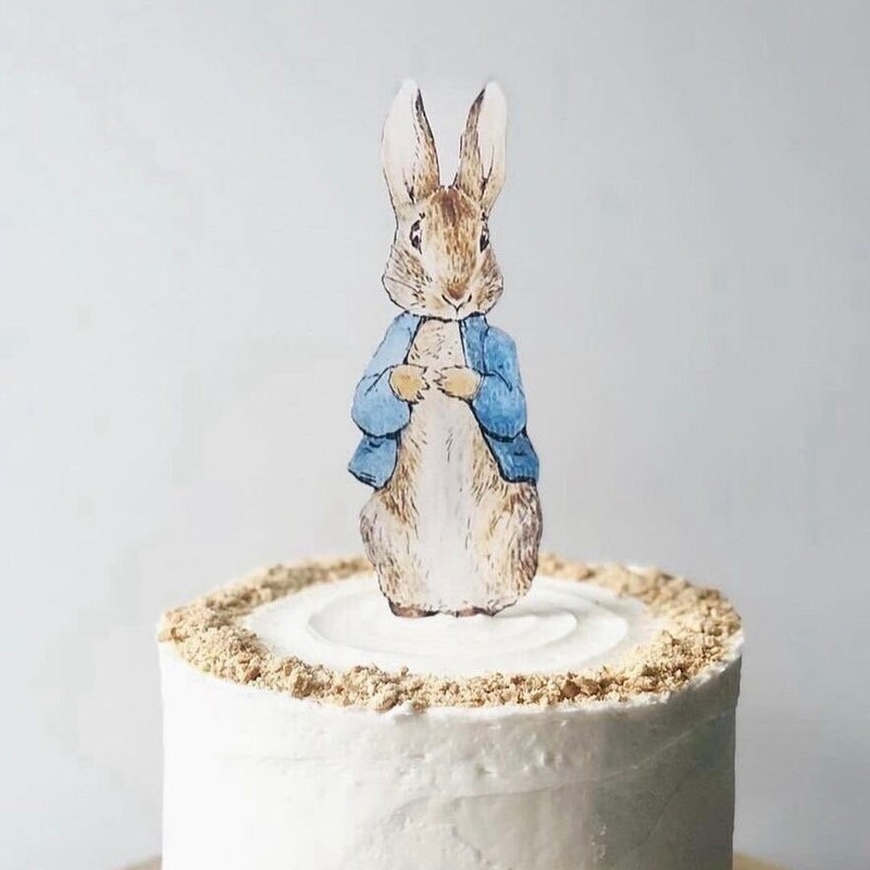 Rabbit Cake Topper - Etsy