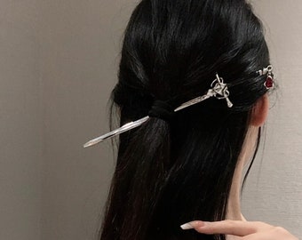 Sword Shaped Hairpin - Etsy