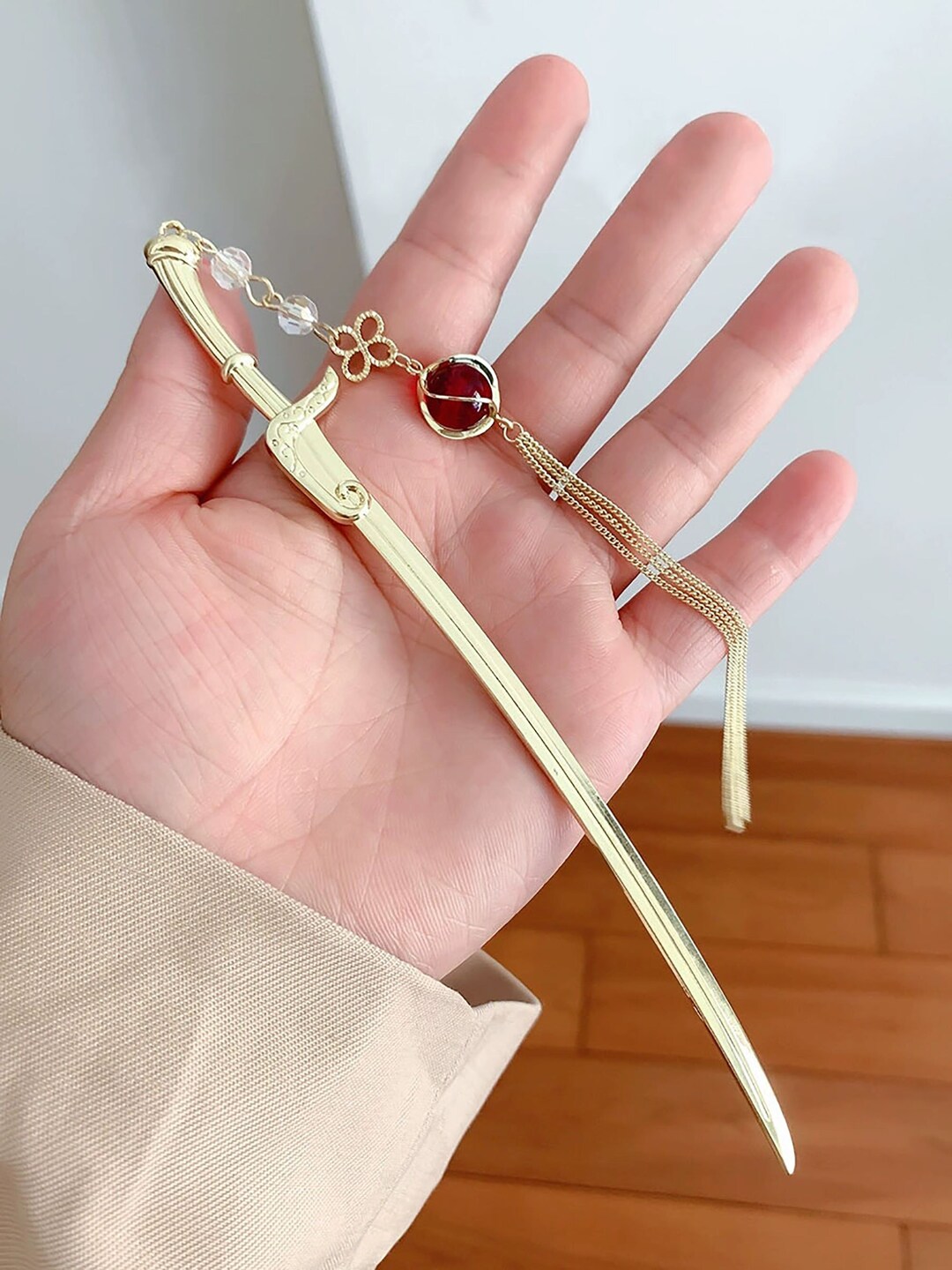 Elven Sword Hairpingold Sword Shaped Hairpinsword Hairpin - Etsy