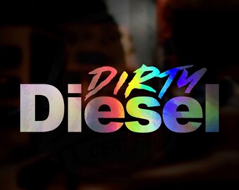 Diesel Inside Sticker Vinyl Decal - Etsy