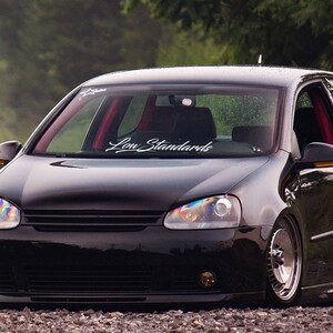 Low Standards Car Windscreen Sticker all Colours & Sizes - Etsy