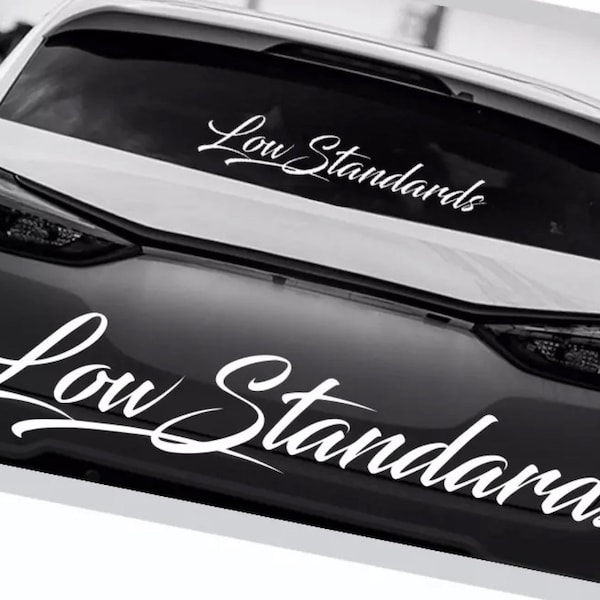 Low Standard Sticker - Etsy