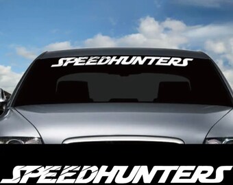 Speedhunters Car Windscreen Sticker all Colours & Sizes - Etsy