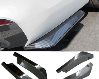 Side Skirt Universal Winglets Fin Extensions carbon & Black - Etsy