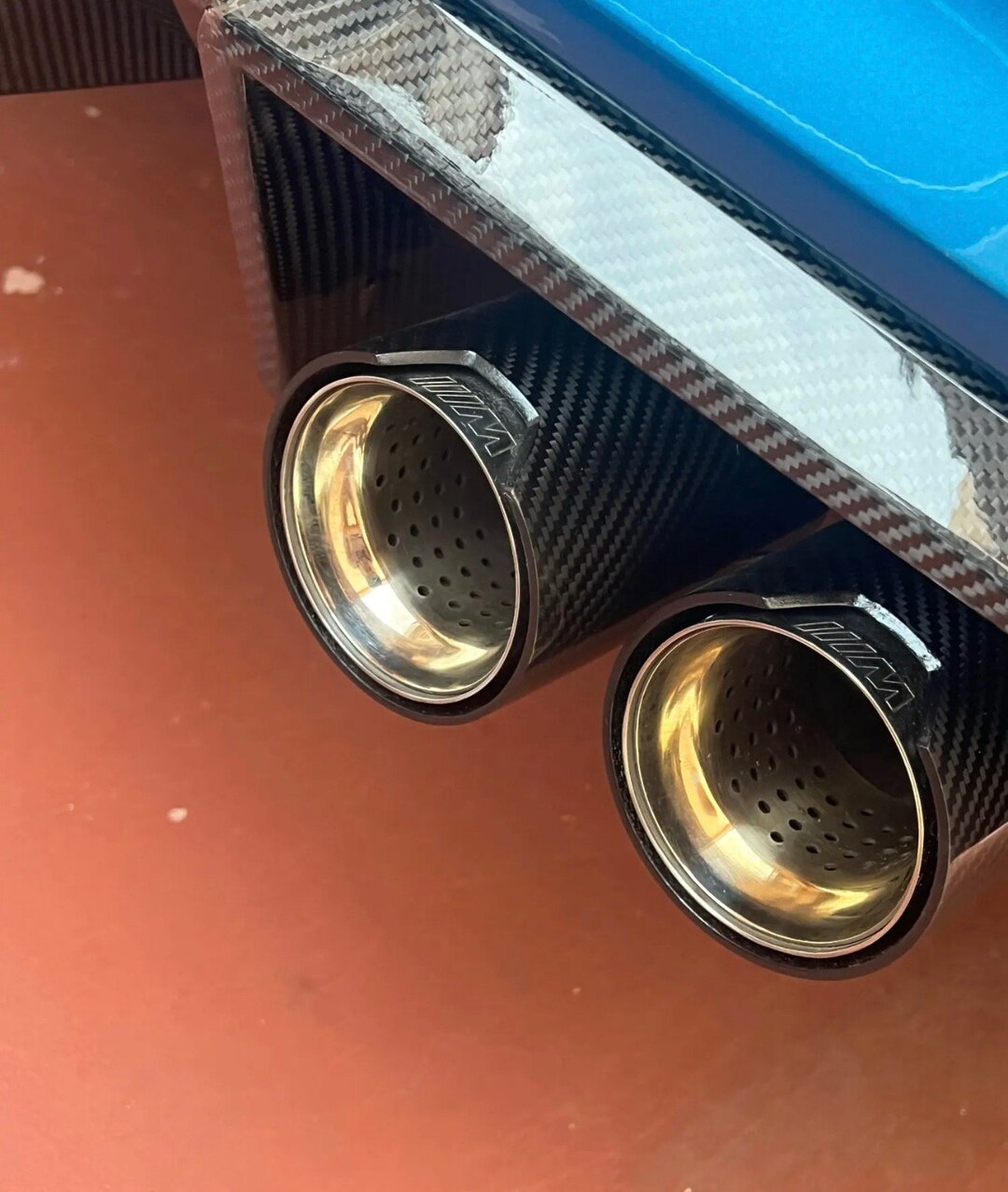 Buy Carbon Fibre M Car Exhaust Tips all Sizes for BMW Online in India ...