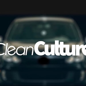 Clean Culture Car Windscreen Sticker all Colours & Sizes - Etsy