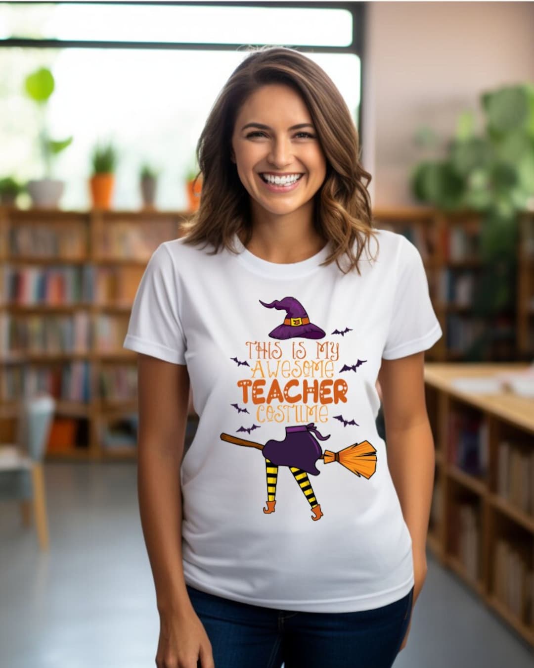 Awesome Teacher Costume, Teacher Halloween Costume, Teacher Halloween T ...