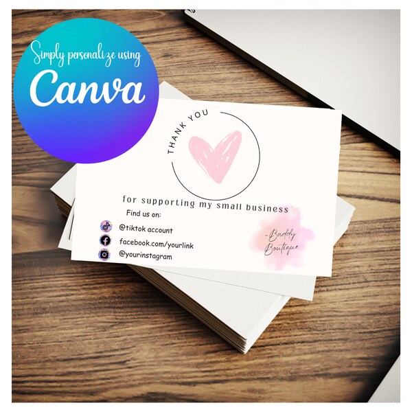 Packaging Inserts - Etsy