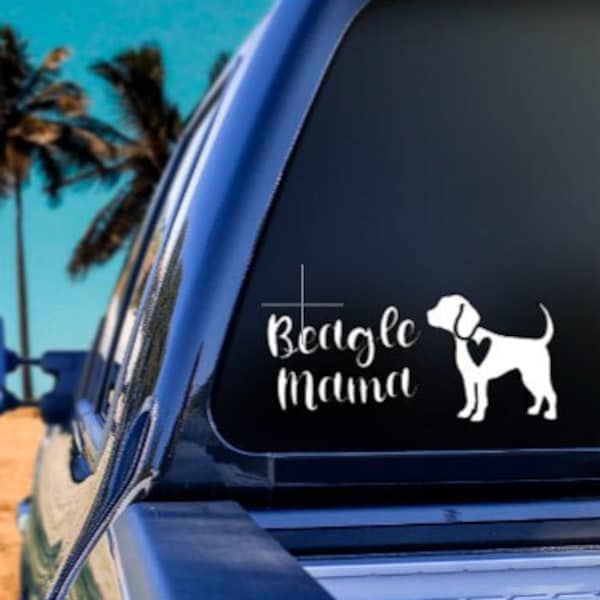 Beagle Window Decal - Etsy