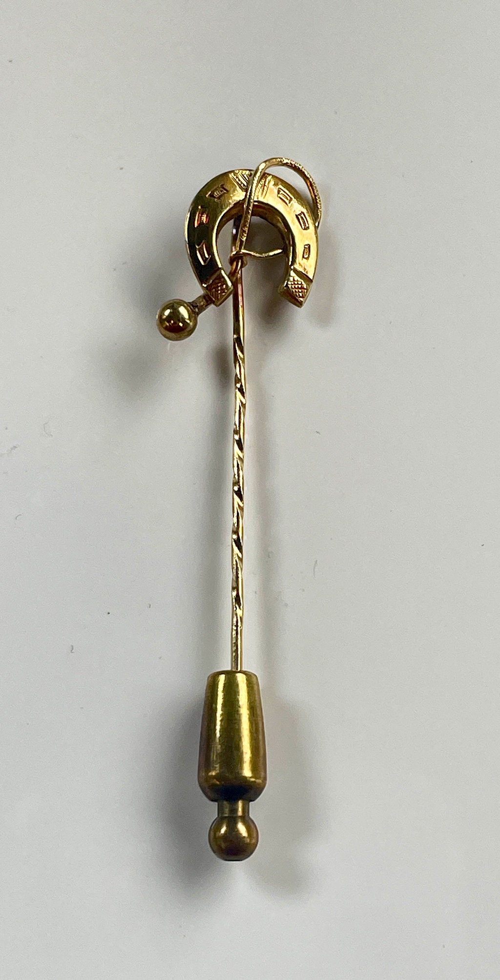 Antique Tie Pin, 14k Gold - Etsy