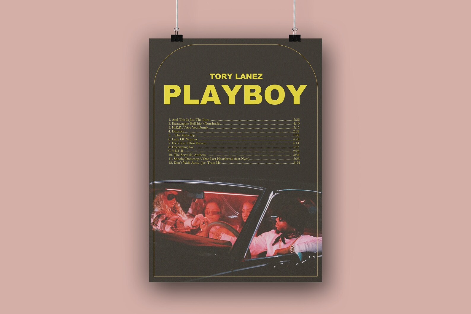 Tory Lanez Playboy Print Album Print Printable Poster Wall - Etsy