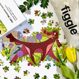 Figgle PREMIUM Puzzle Wiosenne Swawole spring Frolic 1000 Pcs ...