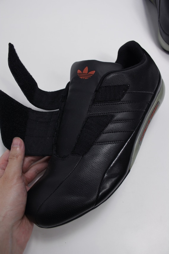 Adidas Porsche Design 2000s Vintage Leather Driving V… - Gem