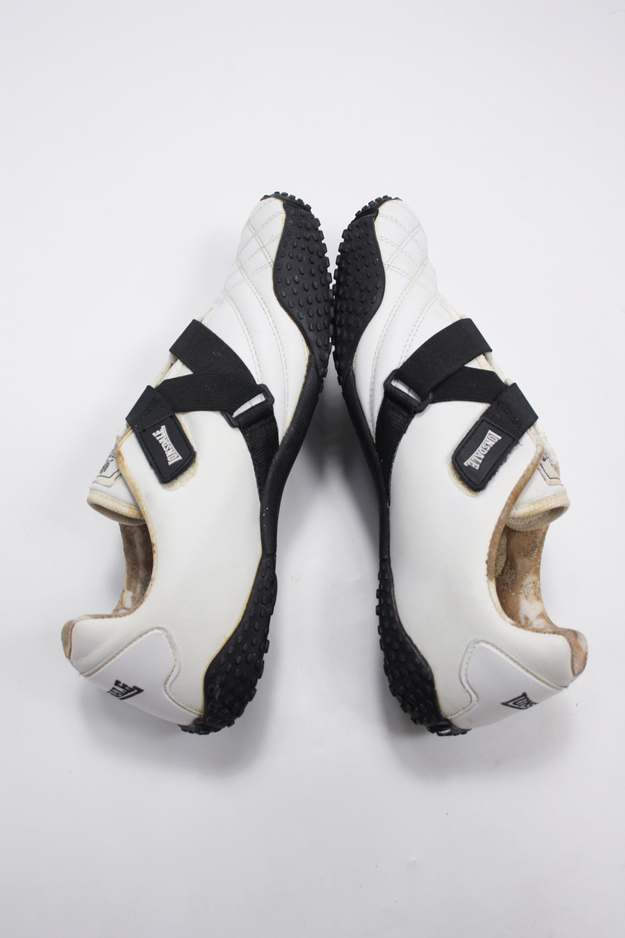 Lonsdale 2000s Vintage Mostro Style Bubble Sole Leather Slip-on Sneaker ...