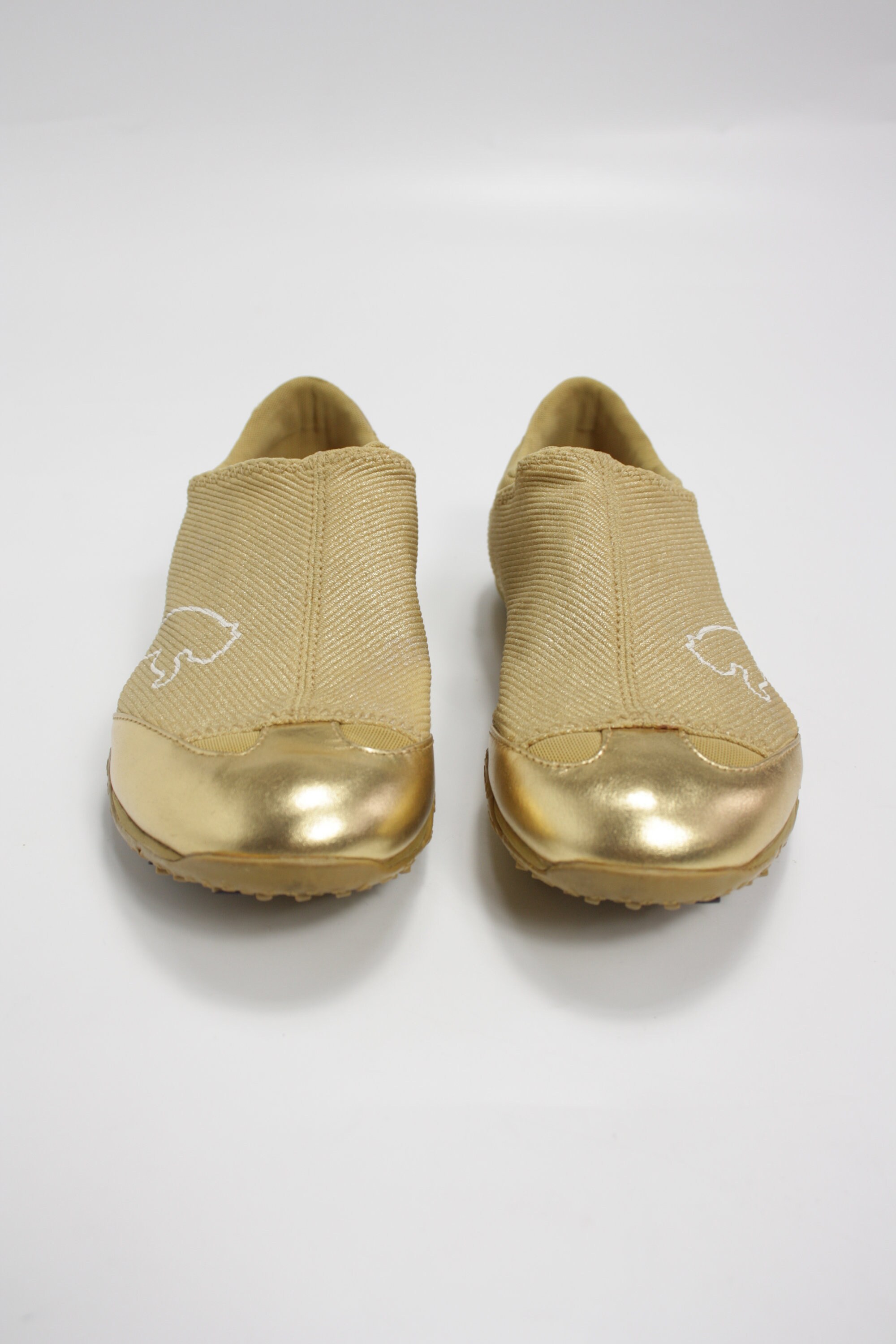 Puma 2000s Vintage Archive Gold Slip-on Sneaker Shoes Y2K - Etsy